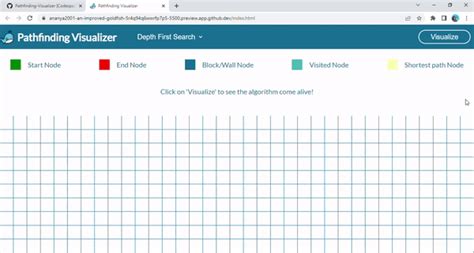 Github Ananya2001 Anpathfinding Visualizer Visualizes Shortest Path