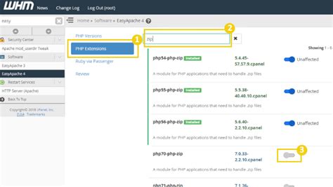 como instalar extensões php no whm blog da rubfy
