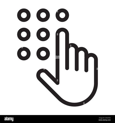 Code Lock Icon Access Code Icon Pin Code Security Symbol Isolated On