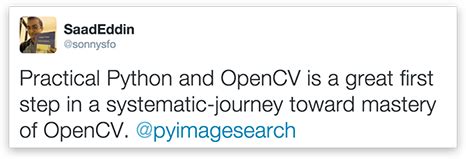 Practical Python And OpenCV Learn Computer Vision In A Single Weekend