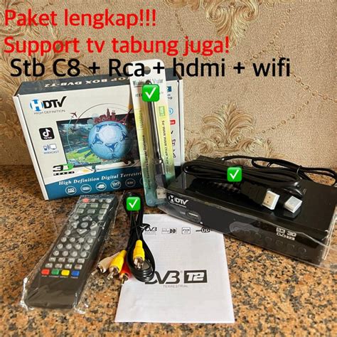 Jual SET TOP BOX DIGITAL DVB T2 WIFI STB Antena SUPER HD FULL HD Shopee Indonesia