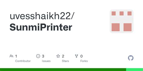 Github Uvesshaikh22sunmiprinter