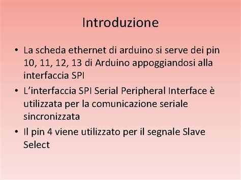 Scheda Ethernet Di Arduino Introduzione La Scheda Ethernet