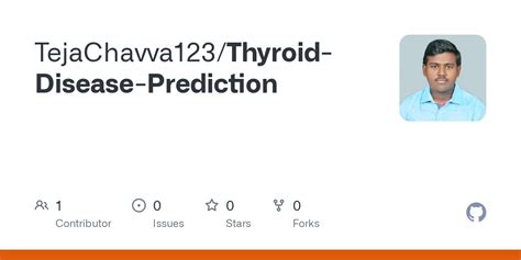 GitHub TejaChavva Thyroid Disease Prediction