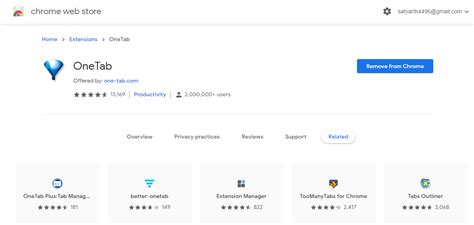 How To Manage Multiple Tabs In Your Browser With OneTab Extension