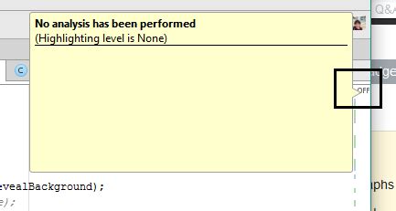 Intellij Idea Android Studio No Analysis Has Been Performed Stack Overflow