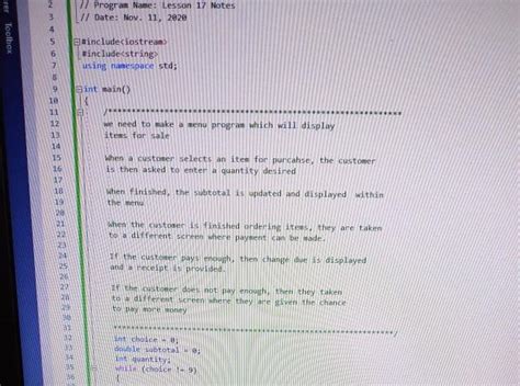 solved ch6 l27 function assigoment c code menu system