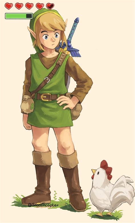 Link The Legend Of Zelda And More Drawn By Snoozincopter Danbooru