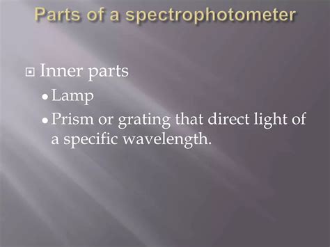 Spectrometer Ppt