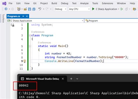 How To Add Leading Zeros To String In C