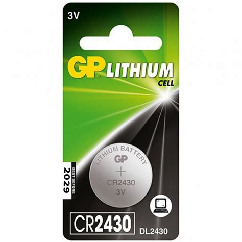 GP Lithium Cell Battery CR2430