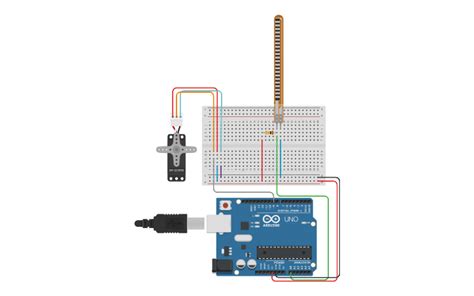 Circuit Design Sensor Flexible 9 Tinkercad