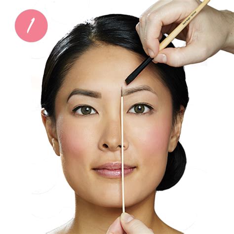 Benefitbrowmapping1 Eyebrows How To Draw Eyebrows Eyebrow Makeup