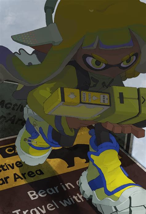 Inkling Player Character Inkling Girl And Agent 3 Splatoon And 1 More Drawn By Hyper