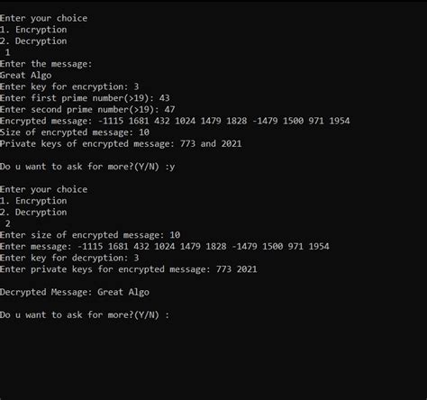 Implementation Of Rsa Algorithm And Caesar Cipher In C Rati123