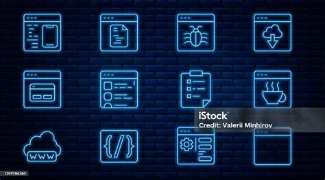 세트 브라우저 창 소프트웨어 시스템 버그 파일 검색 엔진 체크리스트와 아이콘클립보드를 설정합니다 벡터 개발에 대한 스톡 벡터