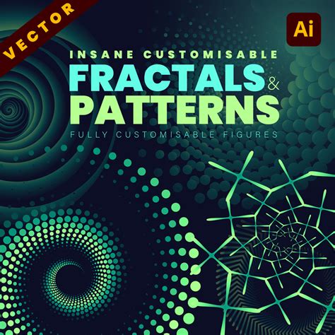 Insane Customisable Fractals And Patterns Pack