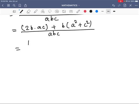 solved if a b c are in ap prove that a b a c b c b c b a c a