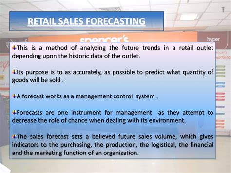 Retail Sales Forecasting Concept And Issues Pptx
