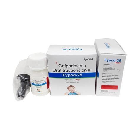 Fypod 25 Oral Suspension Cefpodoxime For Pediatric Bacterial Infections