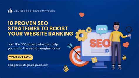 10 Proven Seo Strategies To Boost Your Website Ranking