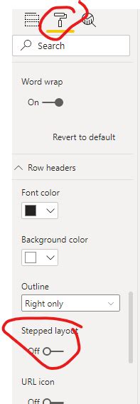 Solved Matrix Visual Flatten The Rows Microsoft Fabric Community