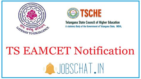 TS EAMCET Notification 2020 Application Form Eligibility Details