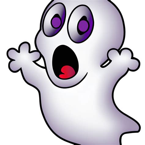 Halloween Ghost Cartoon · Creative Fabrica