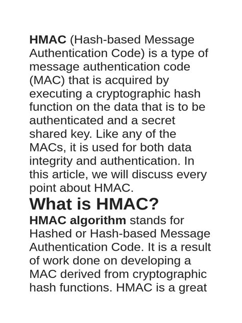 Hmac And Cmac250117082834 Pdf Cryptography Secure Communication