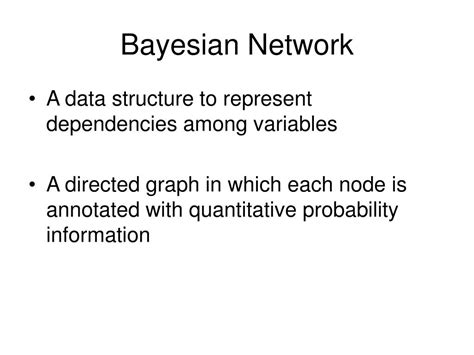 Ppt Part 2 Of 3 Bayesian Network And Dynamic Bayesian Network