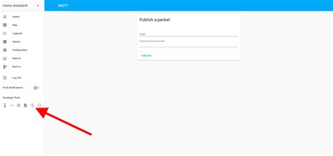 Love The New Publish A Packet Developer Tool Configuration Home Assistant Community