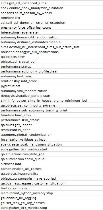 Sims 4 Debug Cheat Ovasgagro