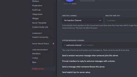 How To Delete A Discord Server PC Guide