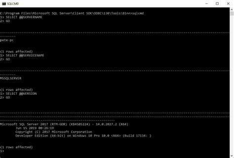 Sqlcmd Examples Sql Server Sql Dba Blog