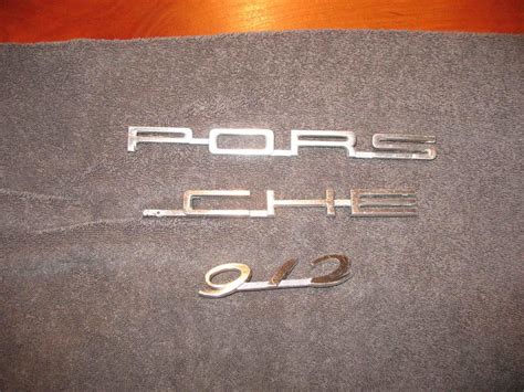 1966 912 Porsche Lettering And 912 Emblem Pelican Parts Forums
