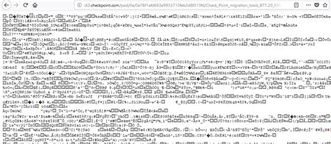 Error Download Check Point Migration Tools Check Point CheckMates
