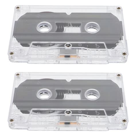 2pcs Blank Cassette Tape Audio Cassette Blank Tape Grandado