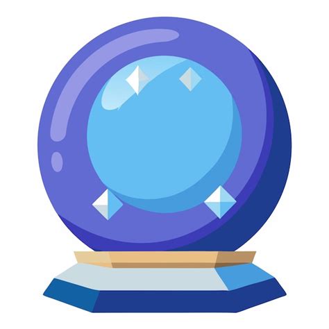 A Blue Sphere With Arrows Pointing To The Right Premium Ai Generated Vector