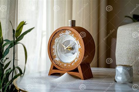 Sand Falls From An Alarm Clock Illustrating The Fleeting Nature Of Time With Maximum Clarity And