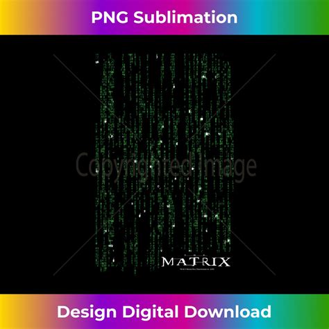 The Matrix Classic Coding Drop Poster Long Sleeve 2 Instan Inspire