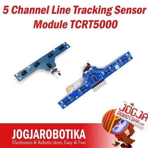 Jual 5 Channel Line Tracking Sensor Module TCRT5000 SKU JR Kab Klaten PORJO ROBOTIKA