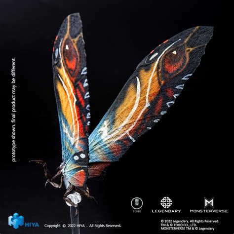 Hiya Toys Reveals Godzilla King Of The Monsters Mothra Action Figure