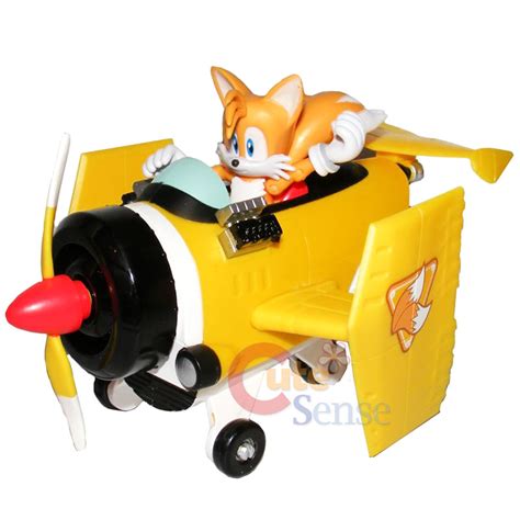 Sonic The Hedgehog Tails W Airplane Figure Vehicle Sega All Stars Racing Ebay