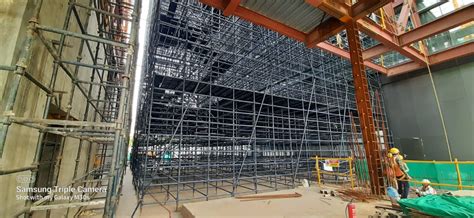 Erected Scaffold System Formwork Shuttering And Scaffolding On Rent In Noida Gurgaon Delhi