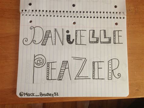 Danielle Peazer Made By Me Mackenzie Bradley Crossword Puzzle Diagram Crossword