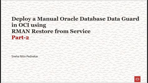 mukesh kumar jha on linkedin part 2 deploy a manual oracle database
