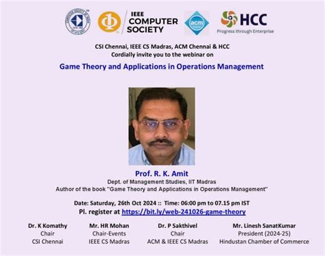 mohan hr on linkedin 🔸forthcoming webinars of ieee cs csi acm and hcc