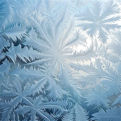 Premium Photo Frosty Pattern