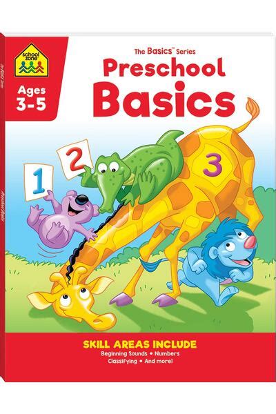 School Zone Preschool Basics 2nd Edition 9781488922817 Educational Resources And Supplies