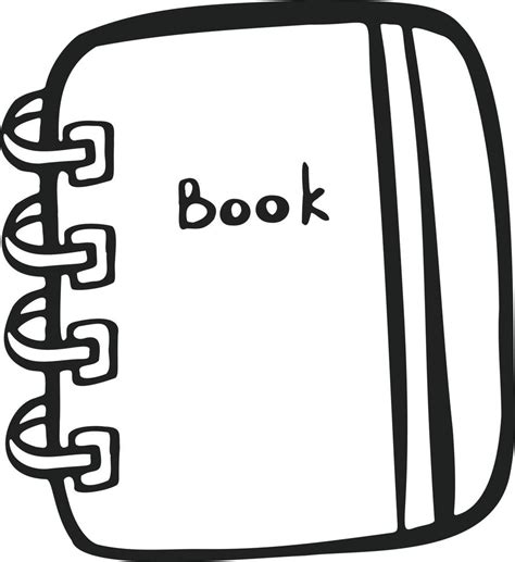 line notepad icon for girls book vector 14048823 vector art at vecteezy